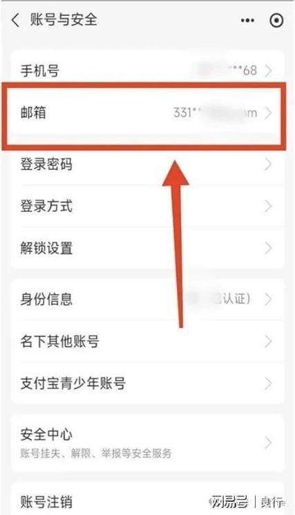 支付宝更换邮箱绑定图标