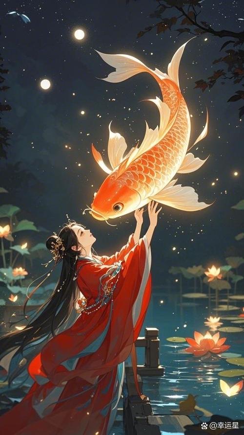 锦鲤古风截图