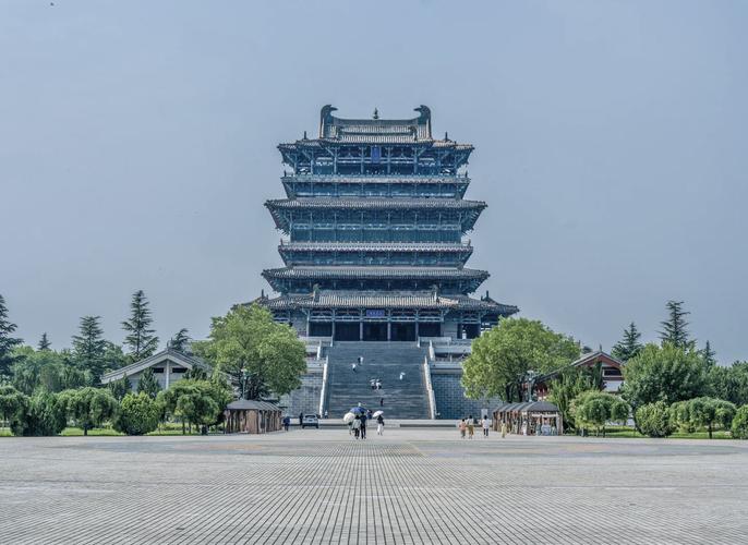 鹳雀楼的建筑历史图标