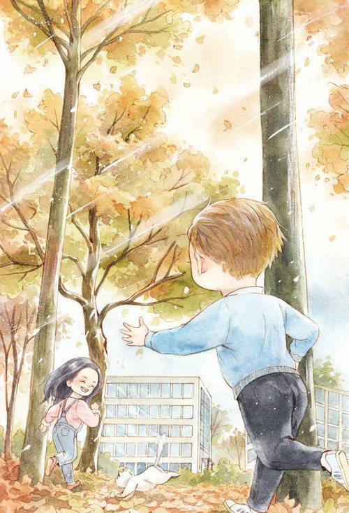 梧桐细雨漫画图标