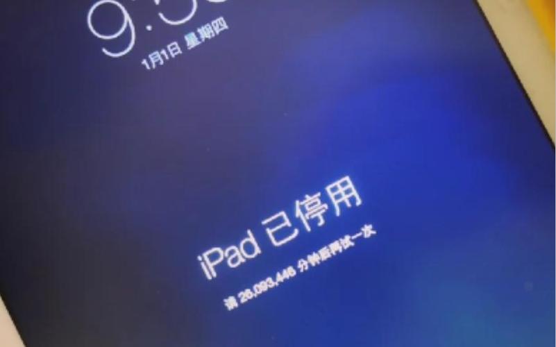 ipad已停用忘记账号密码截图