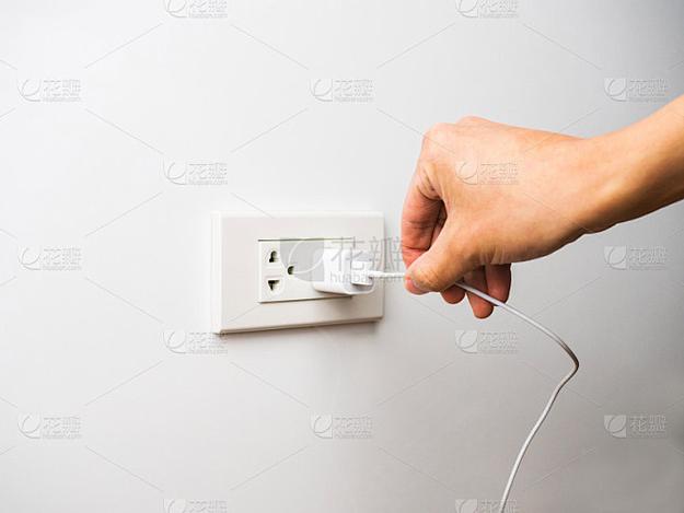 插头从插座上拔下来还闪一下图标