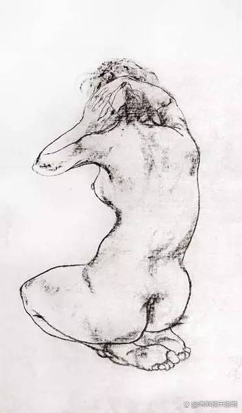 龙女素描画截图