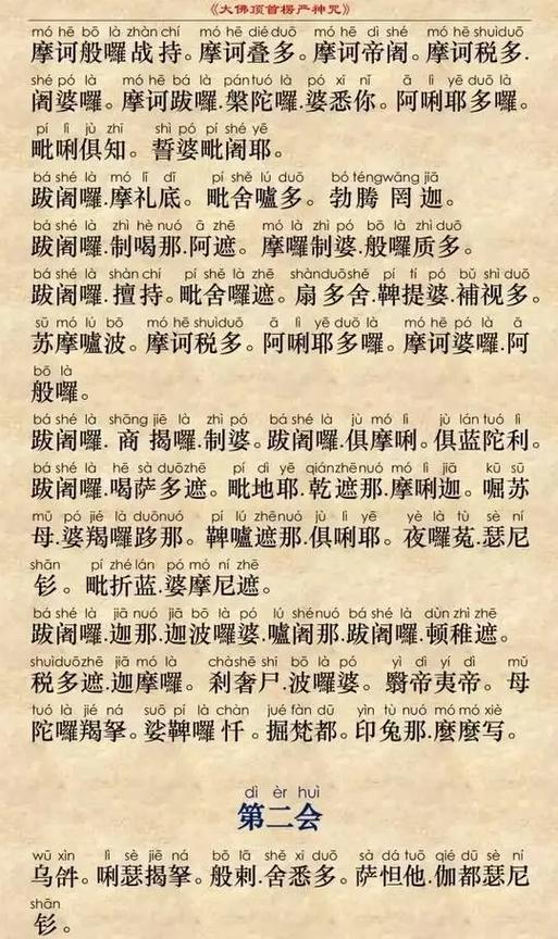 楞严咒念诵(初学版)图标