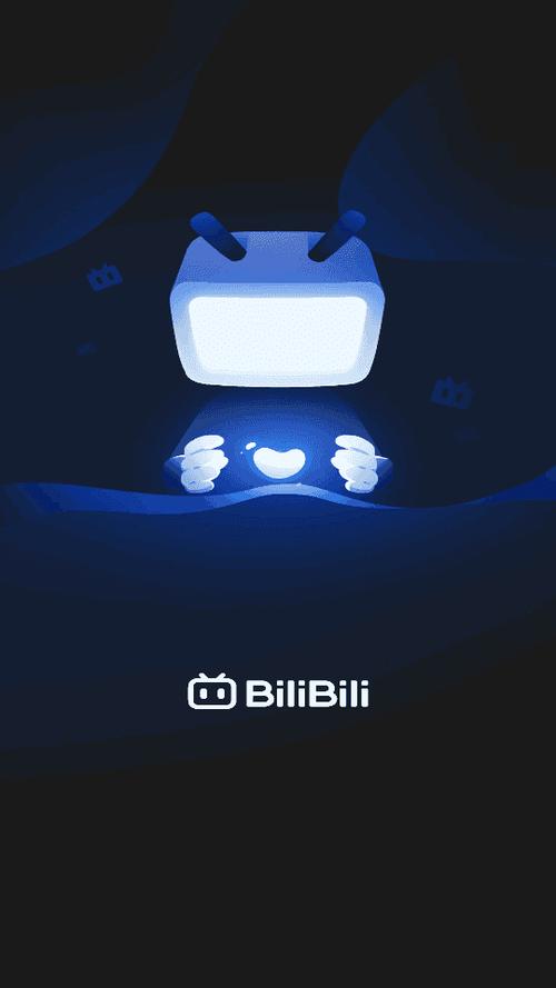 b站蓝色客户端图标