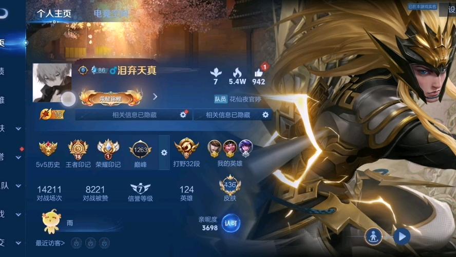 王者主页只显示常用英雄吗图标