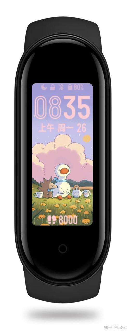 小米手环5自定义表盘背景图片图标