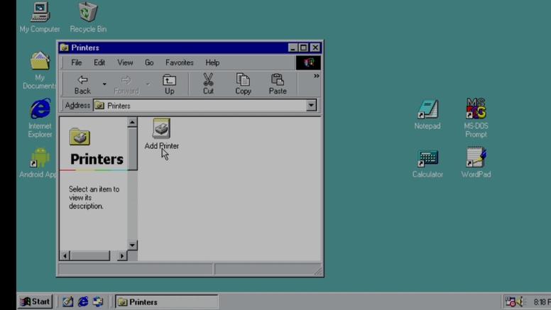 windows98是一个图标