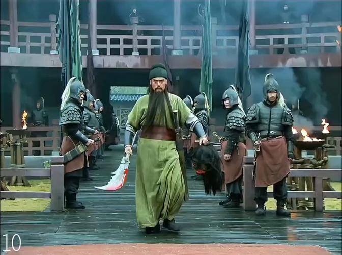 关羽斩华雄用了几个回合截图