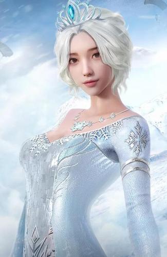 和平精英冰雪公主套装图标