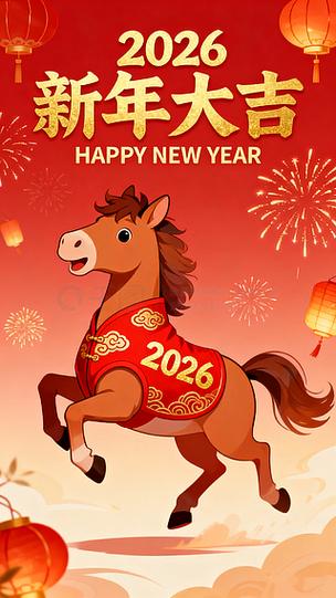 马年图案设计图片图标