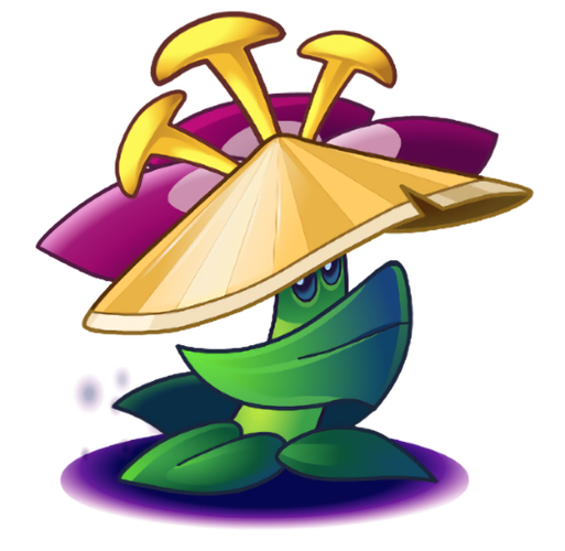 植物大战僵尸里面的暗影草怎么画截图
