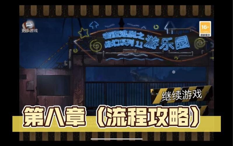 密室逃脱11游乐园第八章攻略图标