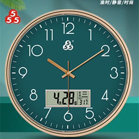 墙壁电子挂钟如何调整时间图标