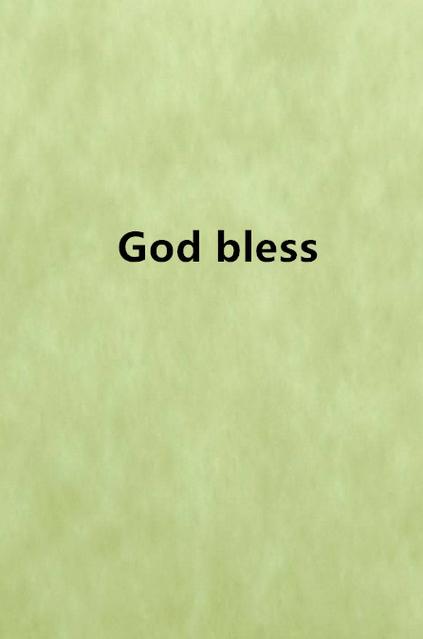 god bless能单用吗