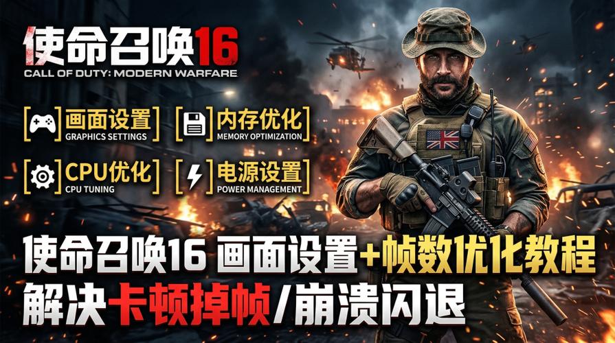使命召唤16帧数不稳定图标