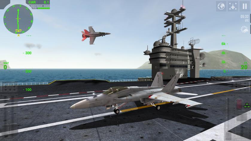 f18舰载机模拟起降怎么开火截图