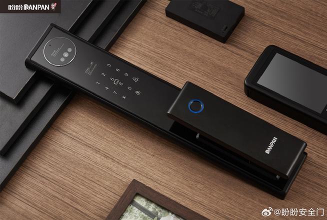 黑科技开指纹锁门锁