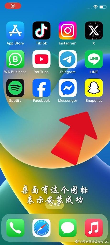 snapchat苹果图标