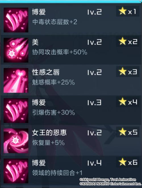 爱心魅惑技能