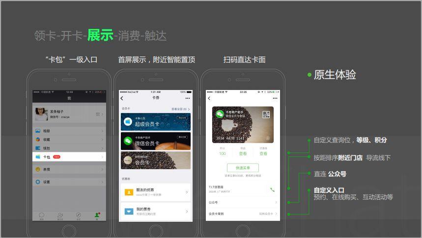 微信会员卡管理系统怎么开通图标