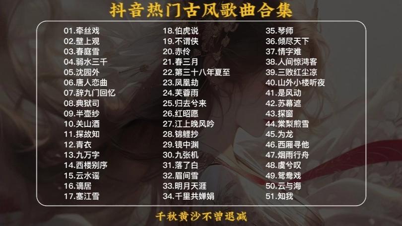 古风歌曲排行榜2019图标