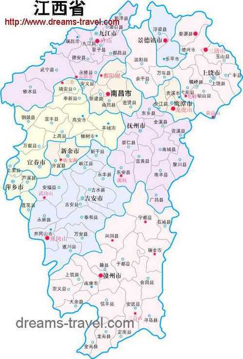 江西地图高清版大图图标