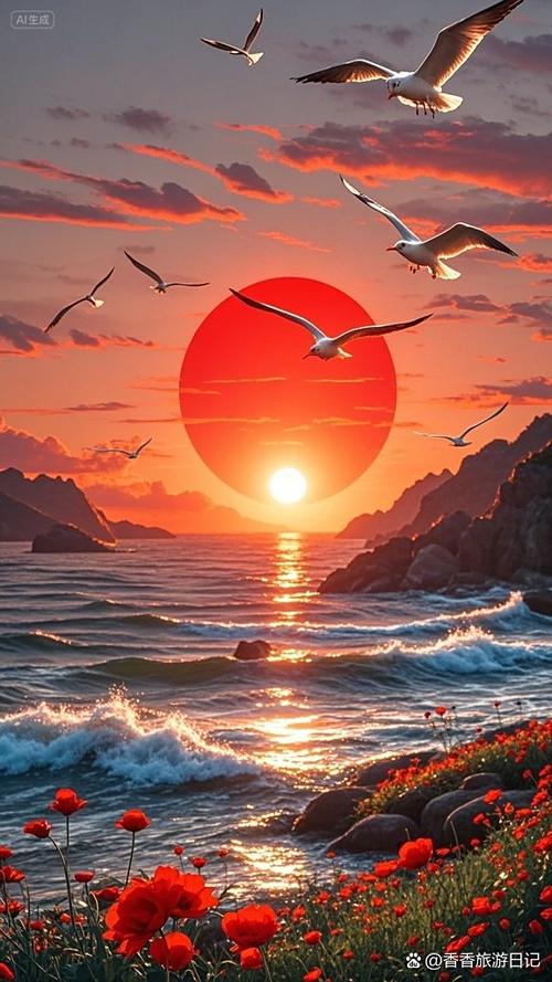 海鸥唯美图片截图