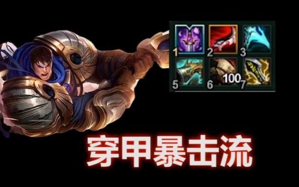 英雄联盟打肉出穿甲还是暴击图标