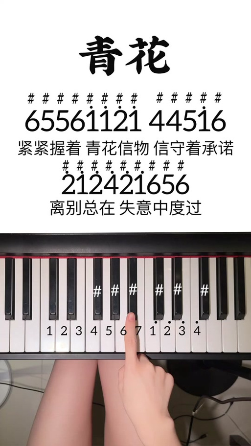 钢琴全弹黑键图标