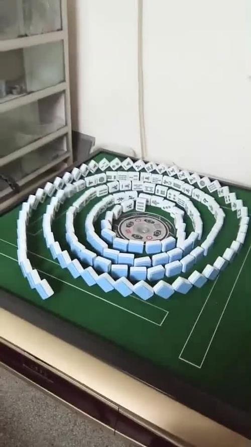 麻将怎么摆牌