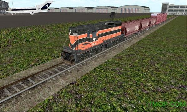 模拟火车3D版图标