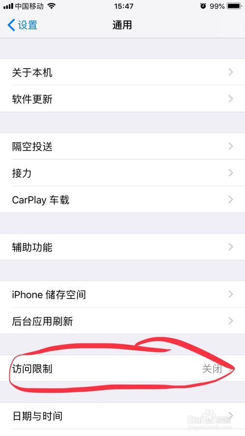 苹果青少年保护模式图标