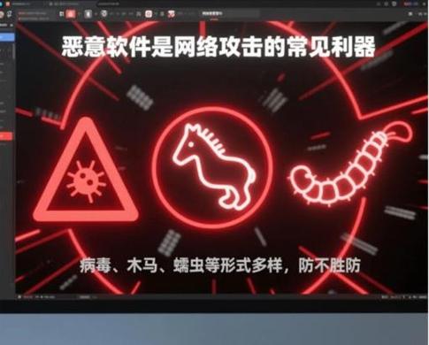 游戏黑客病毒图标