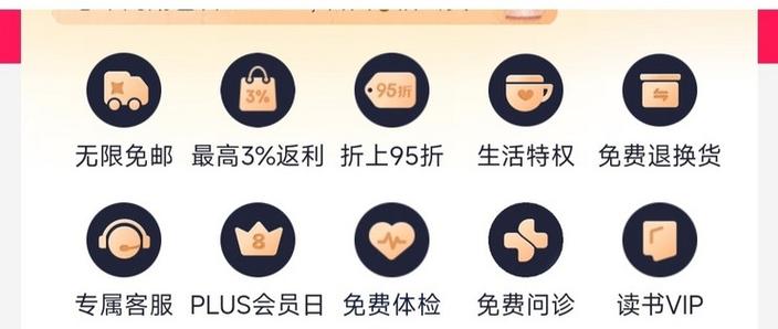 京东plus会员使用方法图标