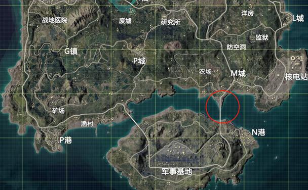 和平精英地图分析高清图标