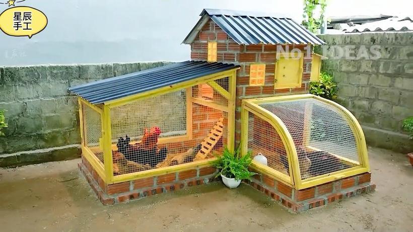 小鸡舍的建造图标