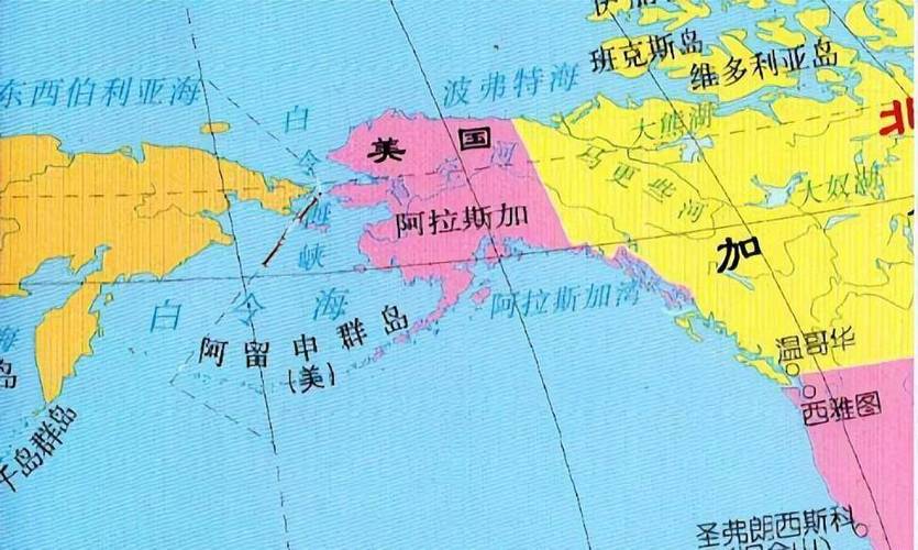 白令海地图截图