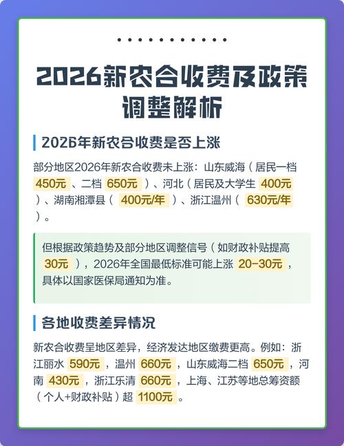 2026新农合缴费价格表图标