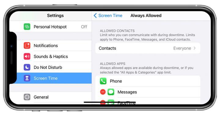 iphone 取消 家长控制图标