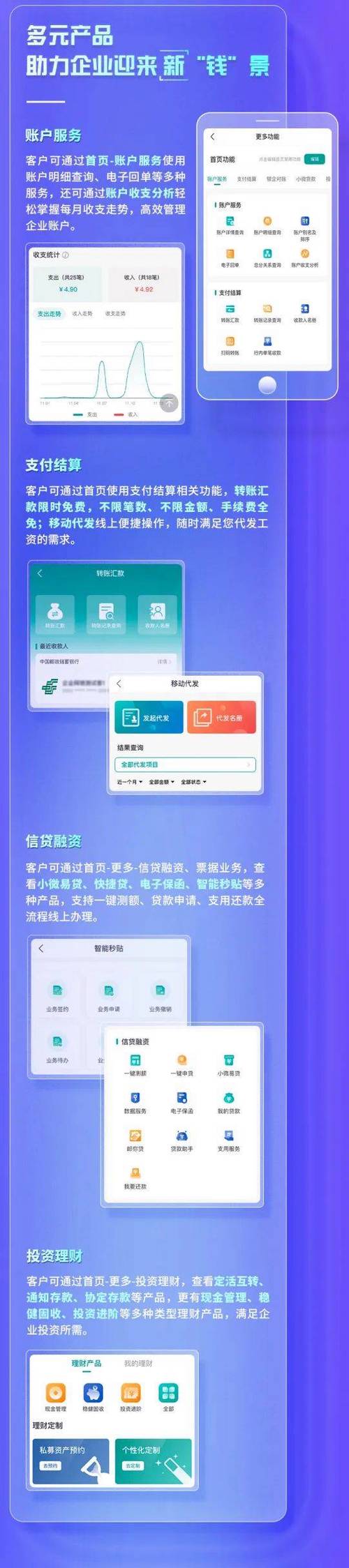 邮储企业银行app下载图标