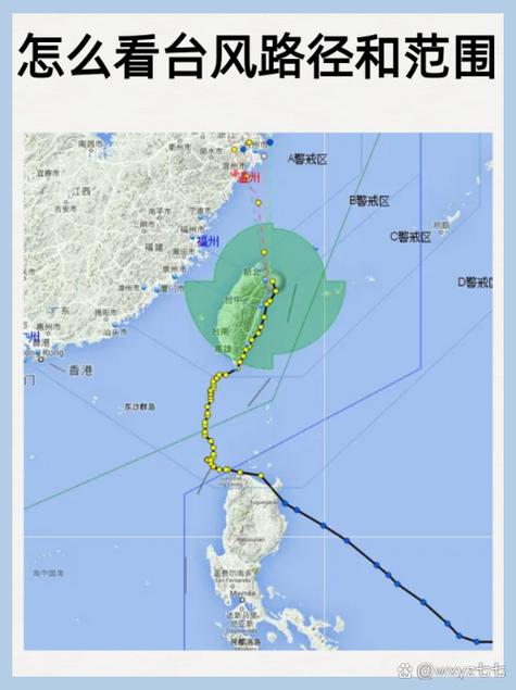 台风路线图图标