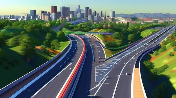城市天际线高速公路mod