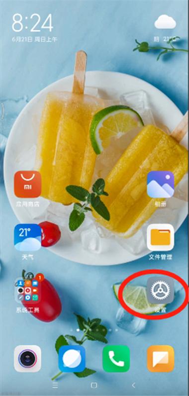 小米显示网速在哪里设置图标