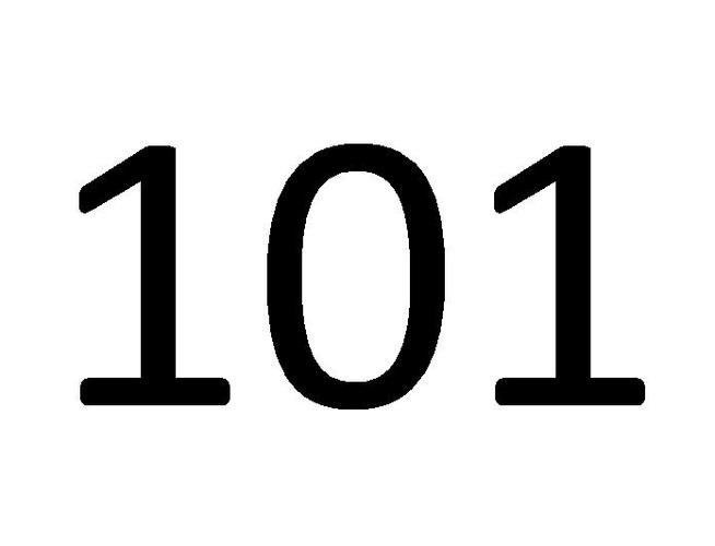 数字101