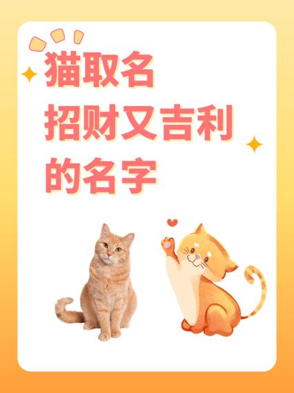 猫名字吉利好运财旺