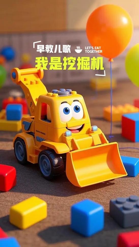 《我是挖掘机》儿歌图标