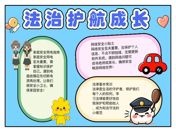 法制安全教育内容图标
