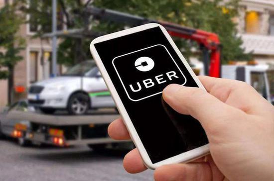 Uber打车截图