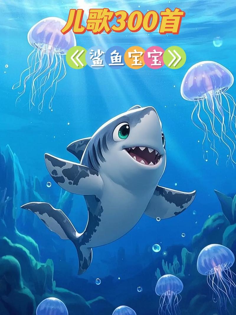鲨鱼妈妈鲨鱼宝宝歌曲缩略图